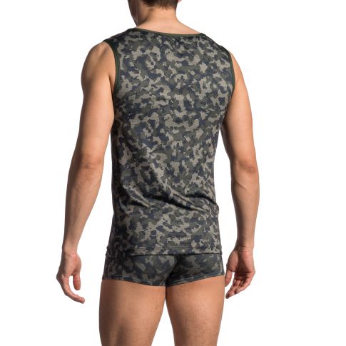 STRING CAMOUFLAGE VERT MINISTRING RED1706 - OLAF BENZ