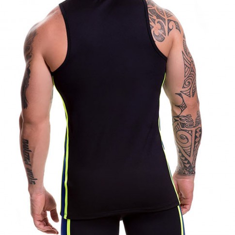 GLADIATOR TANK TOP BLACK ROYAL 0374- JOR